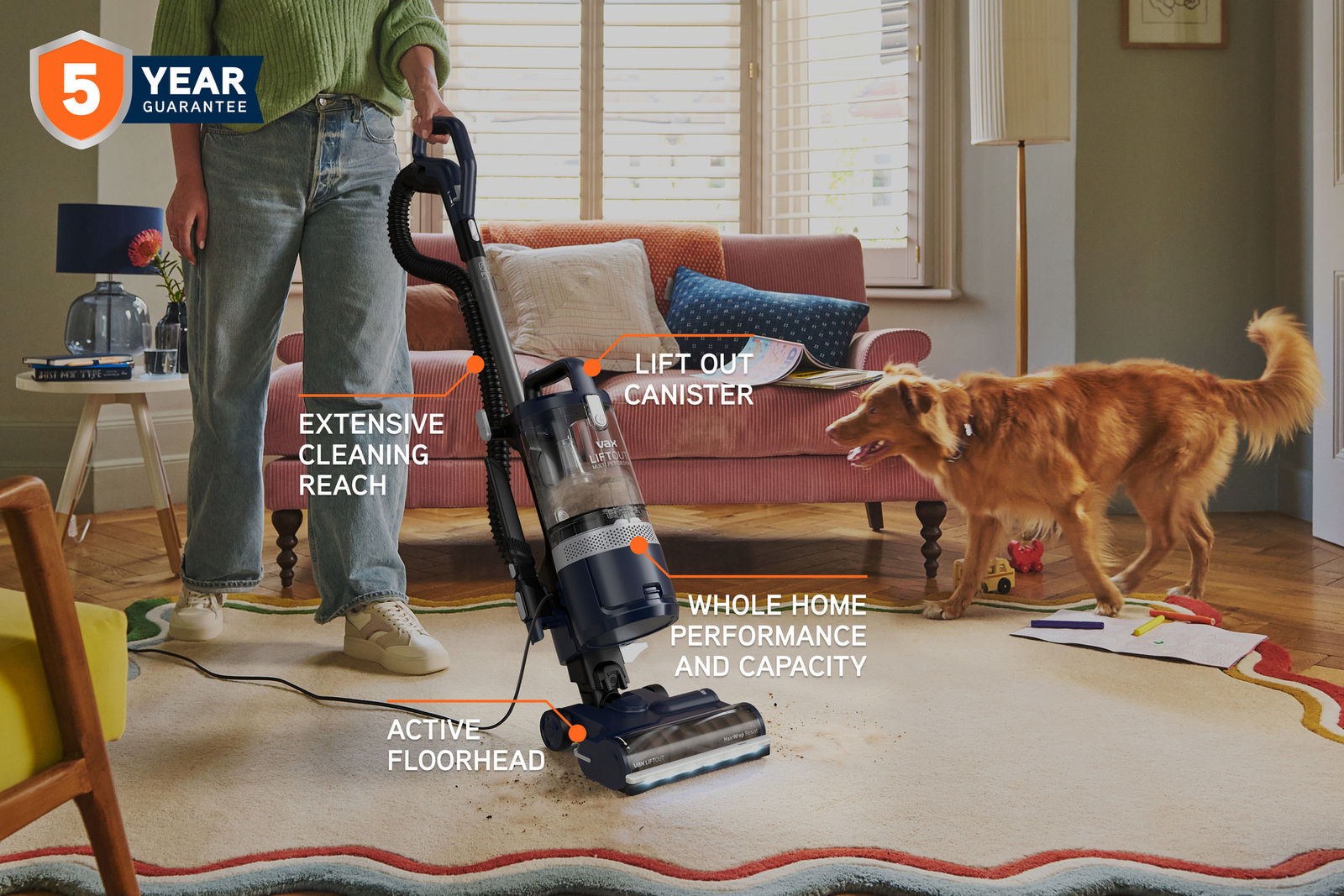 LiftOut Multi Pet-Design Vacuum Cleaner